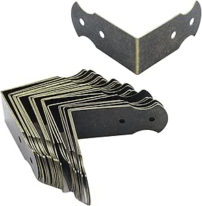 Amazon.com: Antrader Corner Protector Metal L Shaped Decorative ...