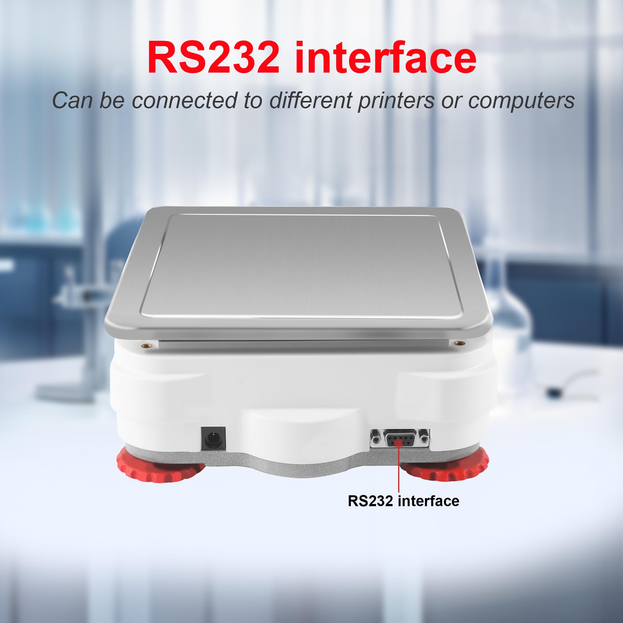 UXILAII SCIENTIFIC Lab Scale 5000g X 0.01g High Precision Electronic ...