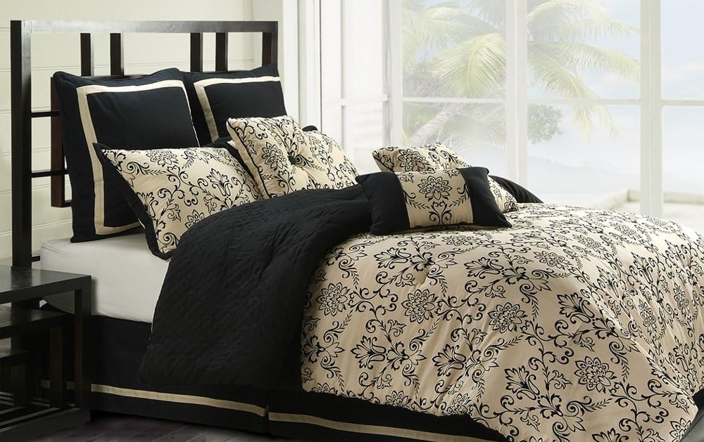 Amazon.com: Seville 9-Piece Bedding Set (Queen): Kitchen & Dining