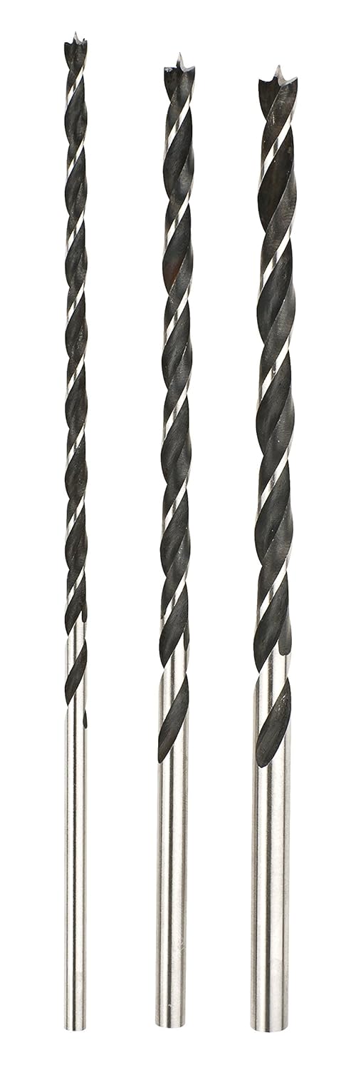 KRAFTIXX 511890 - Juego de barrenas para madera, vigas, 6, 8 y 10 mm ...