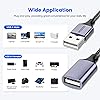 MOGOOD USB Splitter, 4-Port USB 2.0 Electronic Adapter, Multi-Socket ...