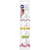 Amazon.com: Wilton Flower and Leaf Icing Tip Set: Wilton Decorating ...