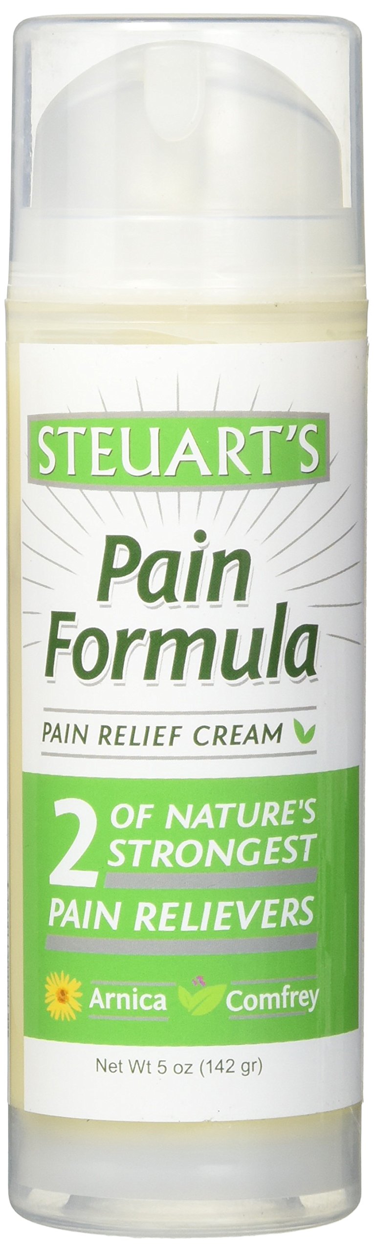 Amazon.com: Steuart's Pain Relief Cream (1.8 oz) | Joint & Muscle Pain ...