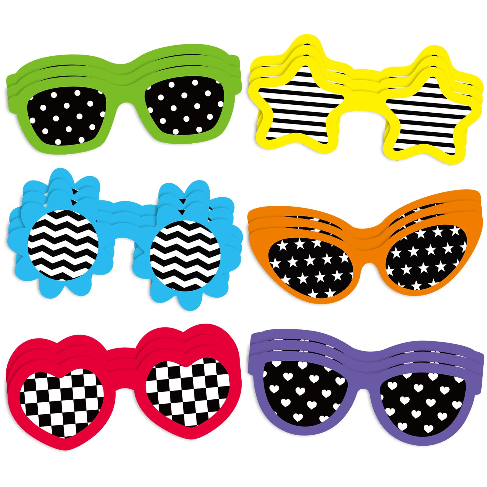 Junkin 60 Pieces Mini Classroom Bulletin Board Summer Cutouts Coffee ...