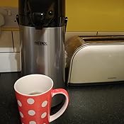 Thermos Push Button Pump Pot, 1.9 L: Amazon.co.uk: Kitchen & Home