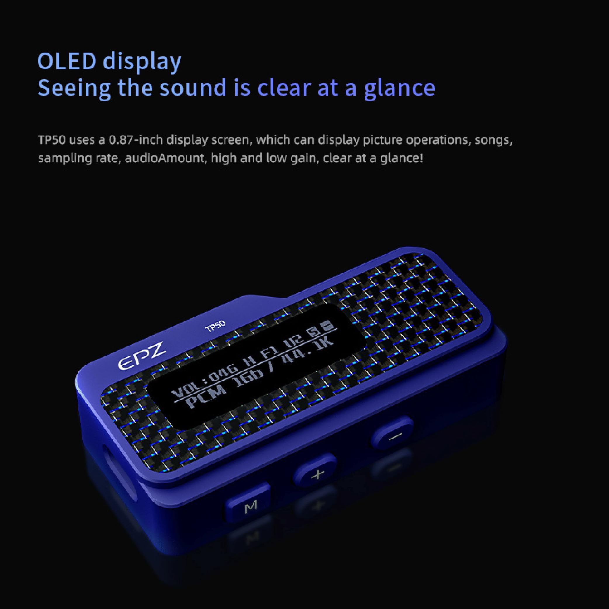 Mua Hifi Kingdom EPZ TP50 Portable Headphone Amplifier with 32bit/768KHZ/DSD256, 3.5mm & 4.4mm ...