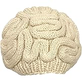 Amazon.com: Dragon Honor® Unisex Handmade Knitted Brain Beanie Cap ...