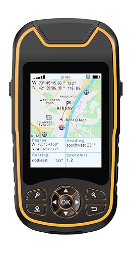 A8 Handheld GPS for Hiking, Lightweight and Waterproof Handheld ...