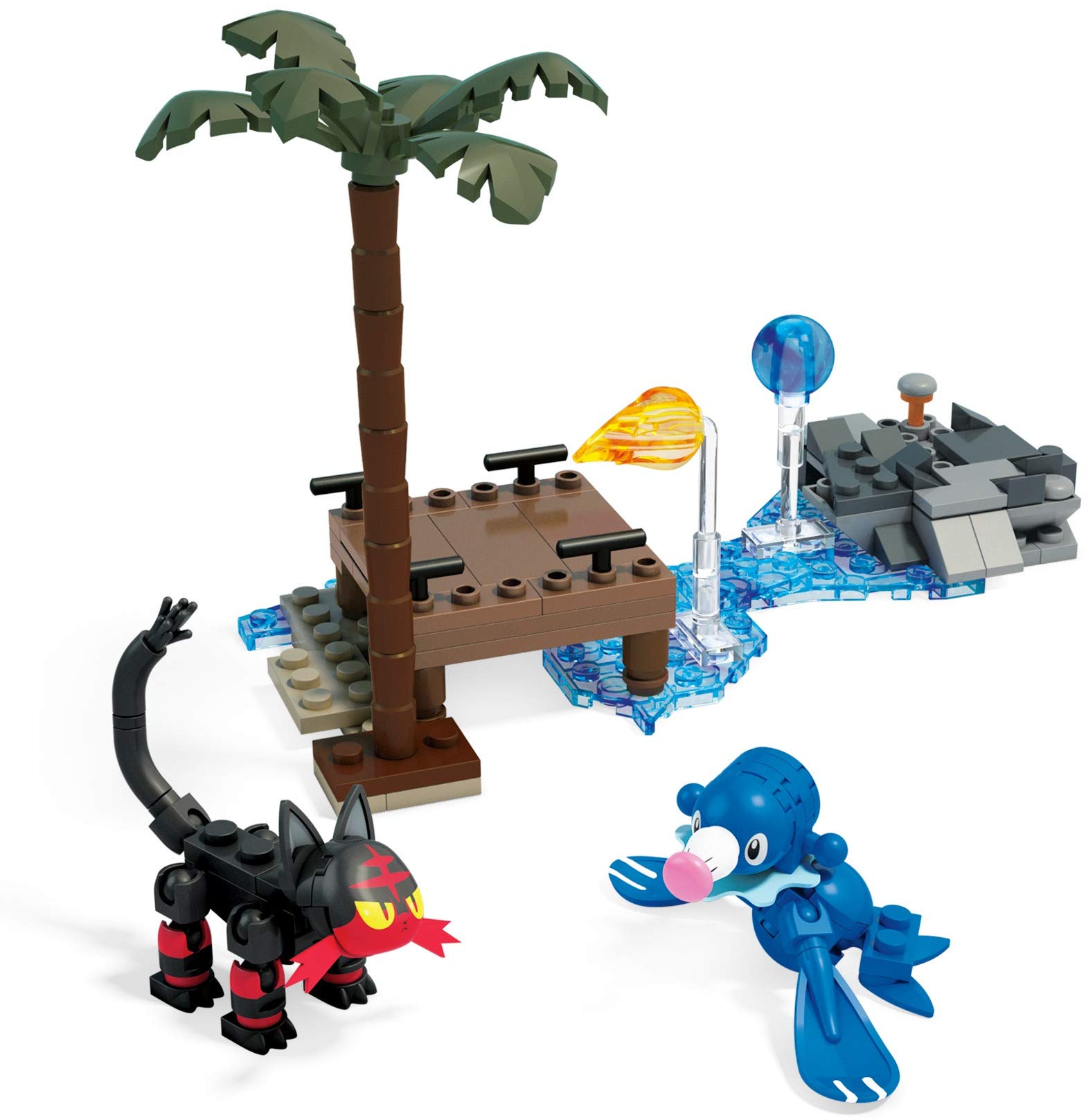 Mua Mega Construx Pokemon Litten vs. Popplio Building Set trên Amazon ...