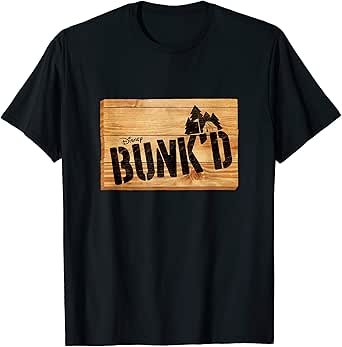 Amazon.com: Disney Channel Bunk'd logo T-Shirt: Clothing