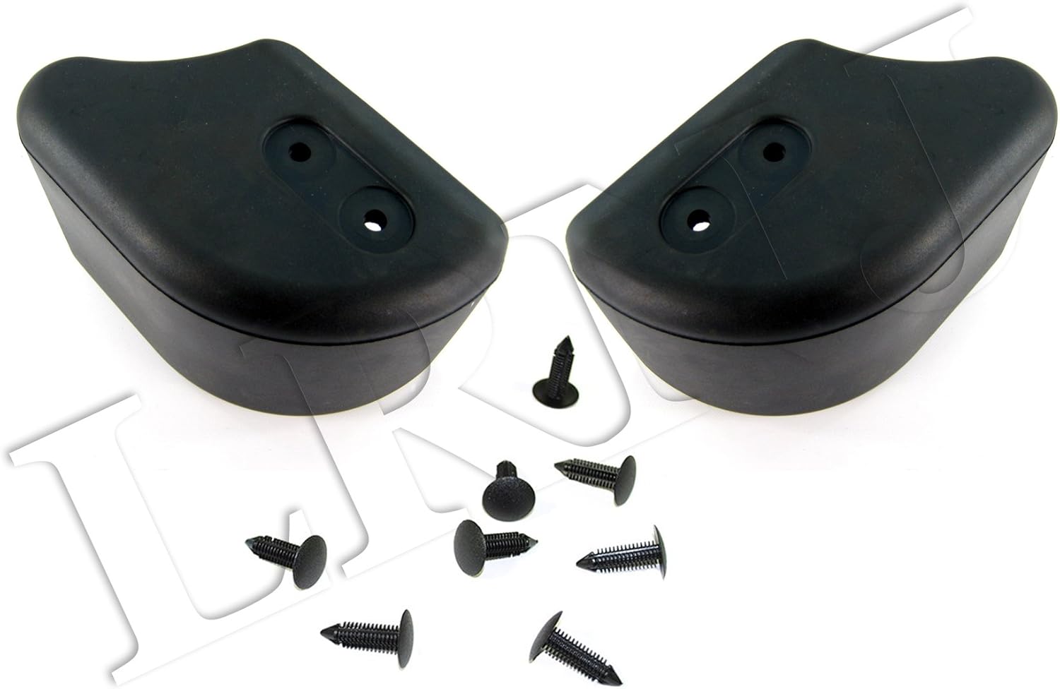 Amazon.com: BRITPART FRONT BUMPER CORNERS END CAPS WITH CLIPS PAIR ...