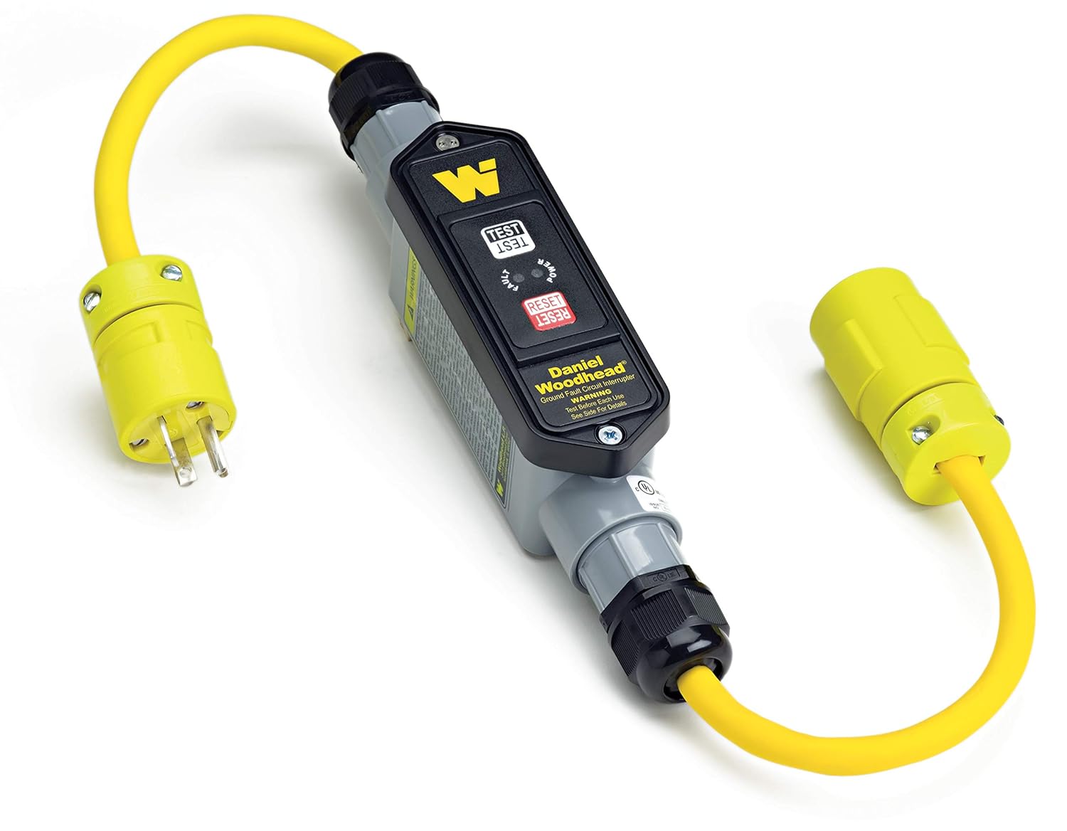 NEMA 5-15 Configuration Industrial Duty 25ft Cord Length 15A Current ...