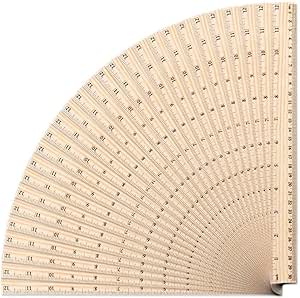 Amazon.com : 20 Pack Wooden Ruler Wood Rulers School Rulers Office ...