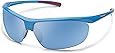 Amazon.com: Suncloud Zephyr Sunglasses, Blue Frame/Red Mirror Polycarbonate Lens, One Size ...