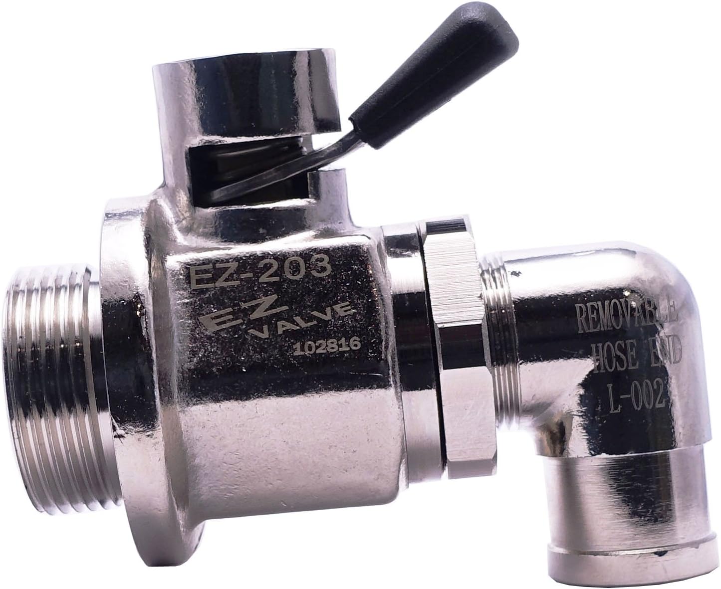 Amazon.com : EZ Oil Drain Valve EZ-203(1"-18 UNF) with Removable L ...