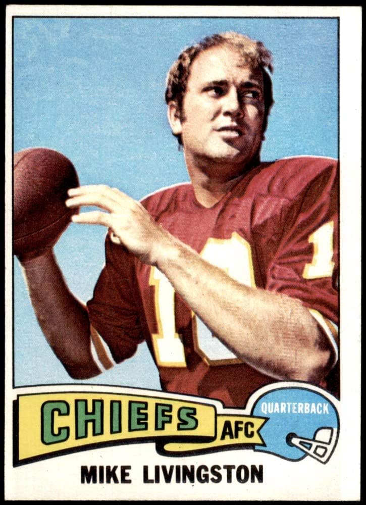 Amazon.com: 1975 Topps # 228 Mike Livingston Kansas City Chiefs ...