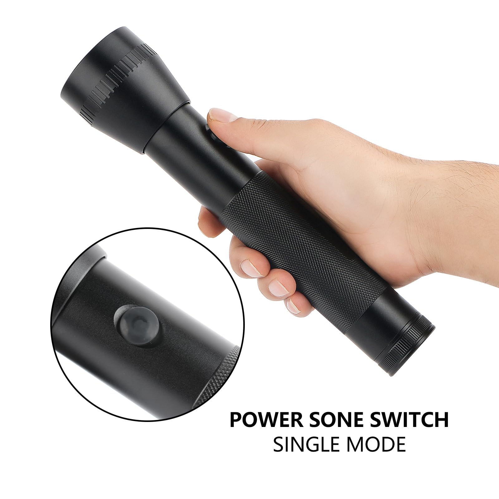 Mua Hilngav Heavy Duty 2-Cell D Battery LED Big Flashlights, High ...
