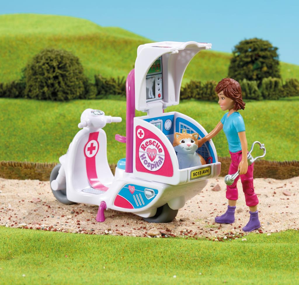 Animagic Rescue Hospital - 60138 - Figurine - Animal - Vétérinaire Et ...