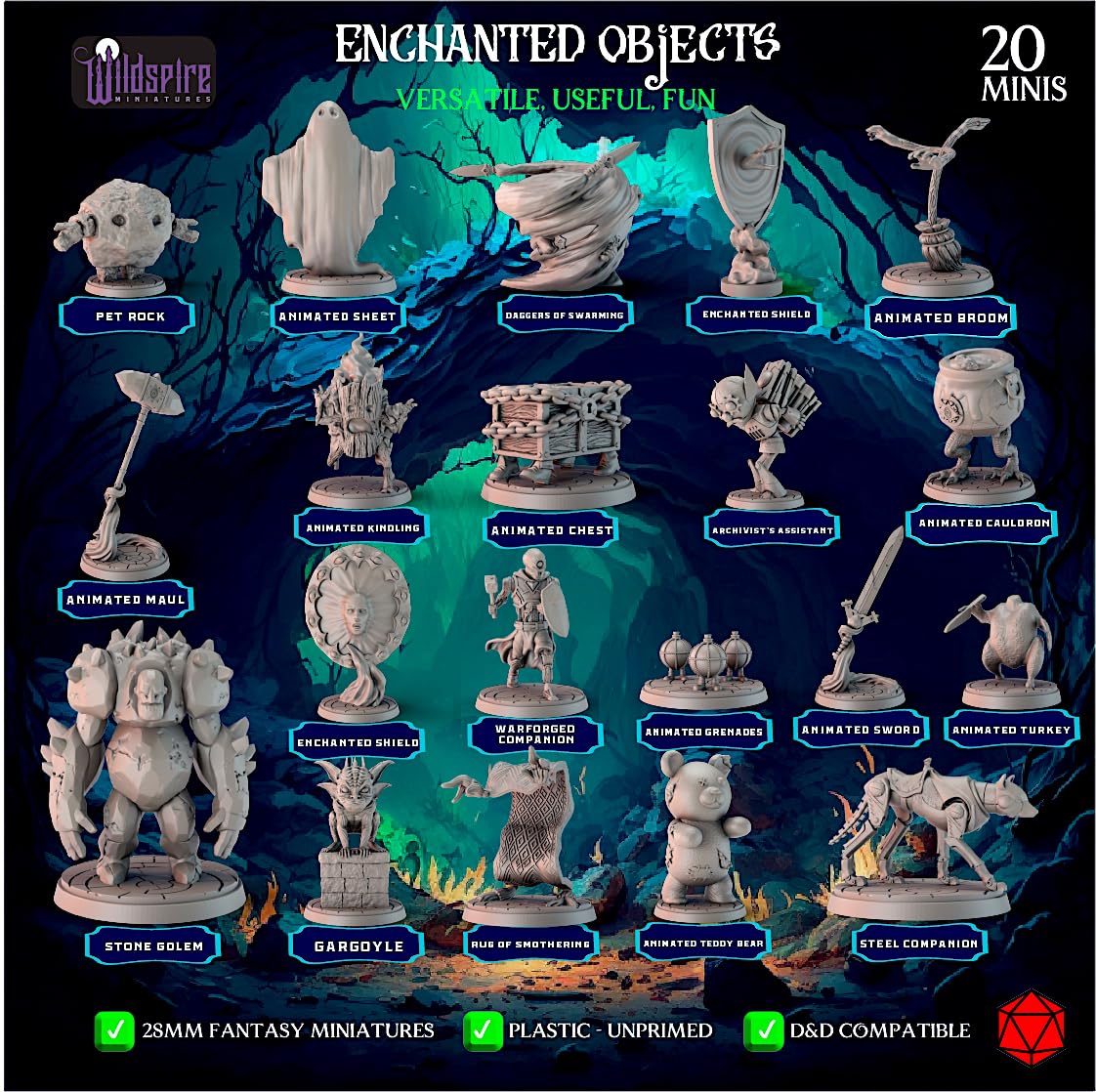 Mua Wildspire 20 Enchanted Objects - Animated Objects for DND ...