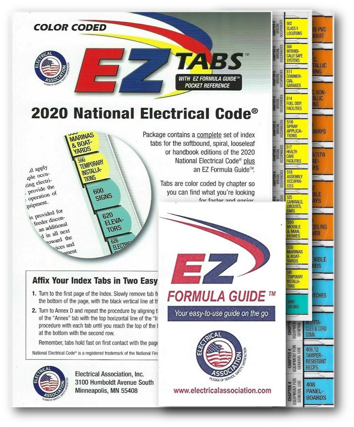 Mua 2020 EZ Tabs (Color Coded) with a Formula Guide Based on National ...