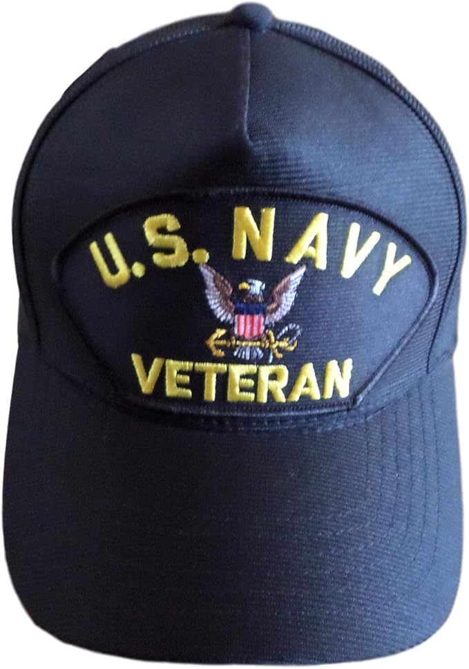 EAGLE CREST U.S Navy Veteran HAT USA Made at Amazon Men’s Clothing store