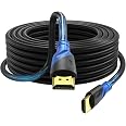 Rommisie 4K HDMI Cable 40 FT (HDMI 2.0,18Gbps) Ultra High Speed Gold ...