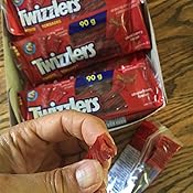 TWIZZLERS Licorice Candy, Strawberry, 24 Count: Amazon.ca: Grocery