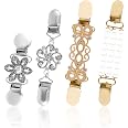 Amazon.com: 4pcs Dress Clips, Back Cinch Clips Elegant Clothes Clips ...