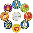 Amazon.com: Karenhi 60 Pcs Camping Pins for Kids Bulk 1 Inch I Love ...