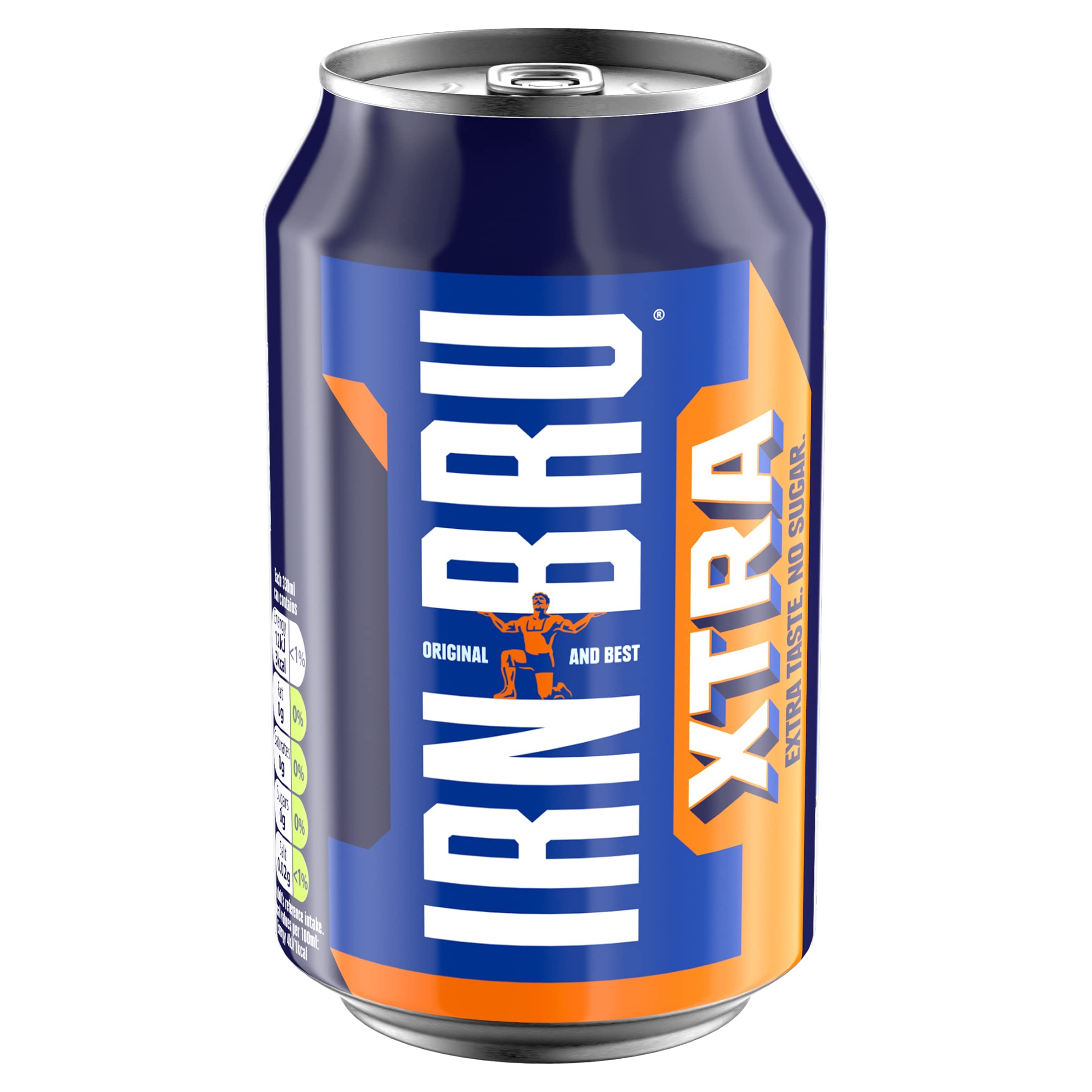 Mua IRN-BRU XTRA, 24 Pack Zero No Sugar & Low Calorie Fizzy Drinks Multipack Cans with XTRA ...