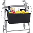Amazon.com: Rollator Basket, Dotday Rollator Walker Bag w/ Cup Holder ...