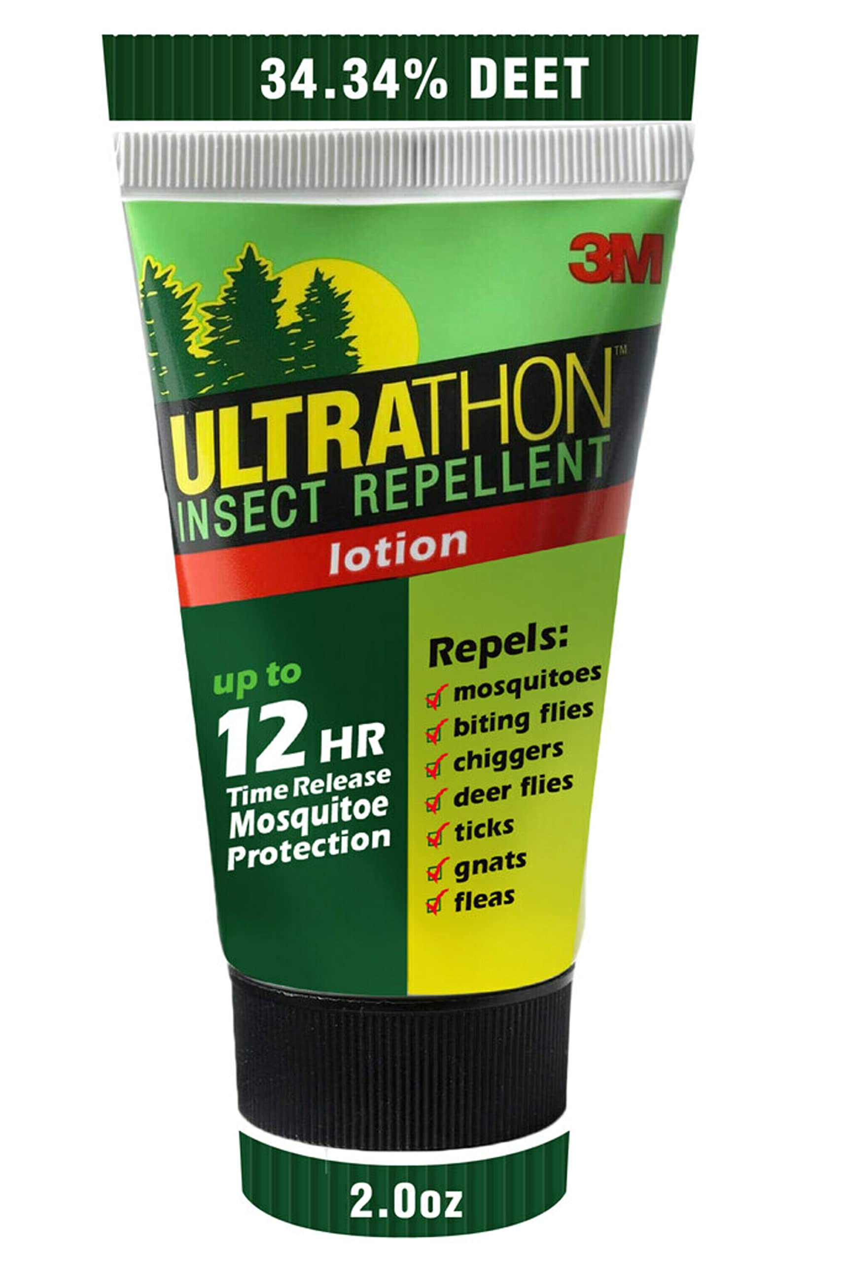 Mua 3M Ultrathon Insect Repellent Lotion, Splash and Sweat Resistant, 2 ...