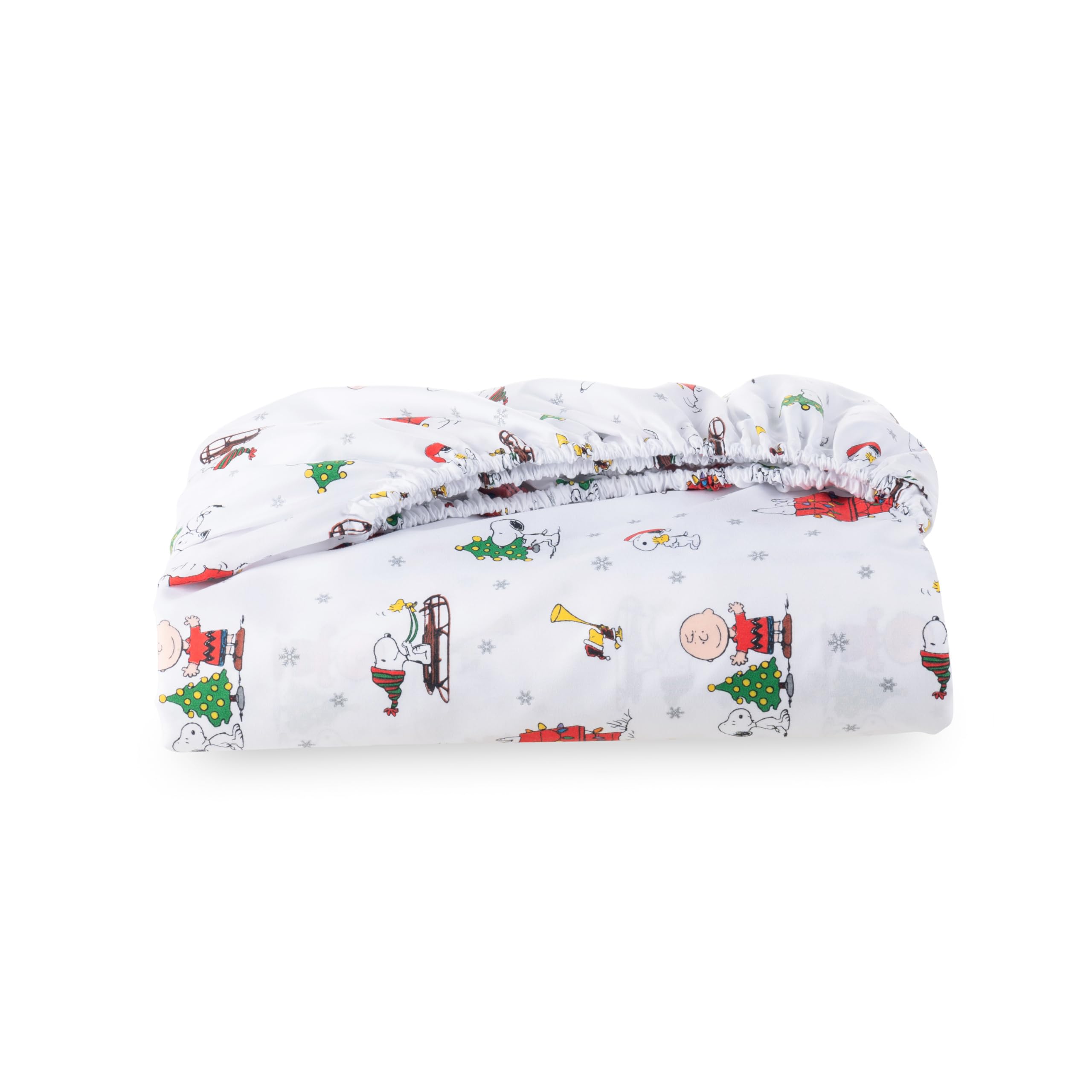 Berkshire Blanket Peanuts® Fitted Sheet Full Size, Cute Character ...