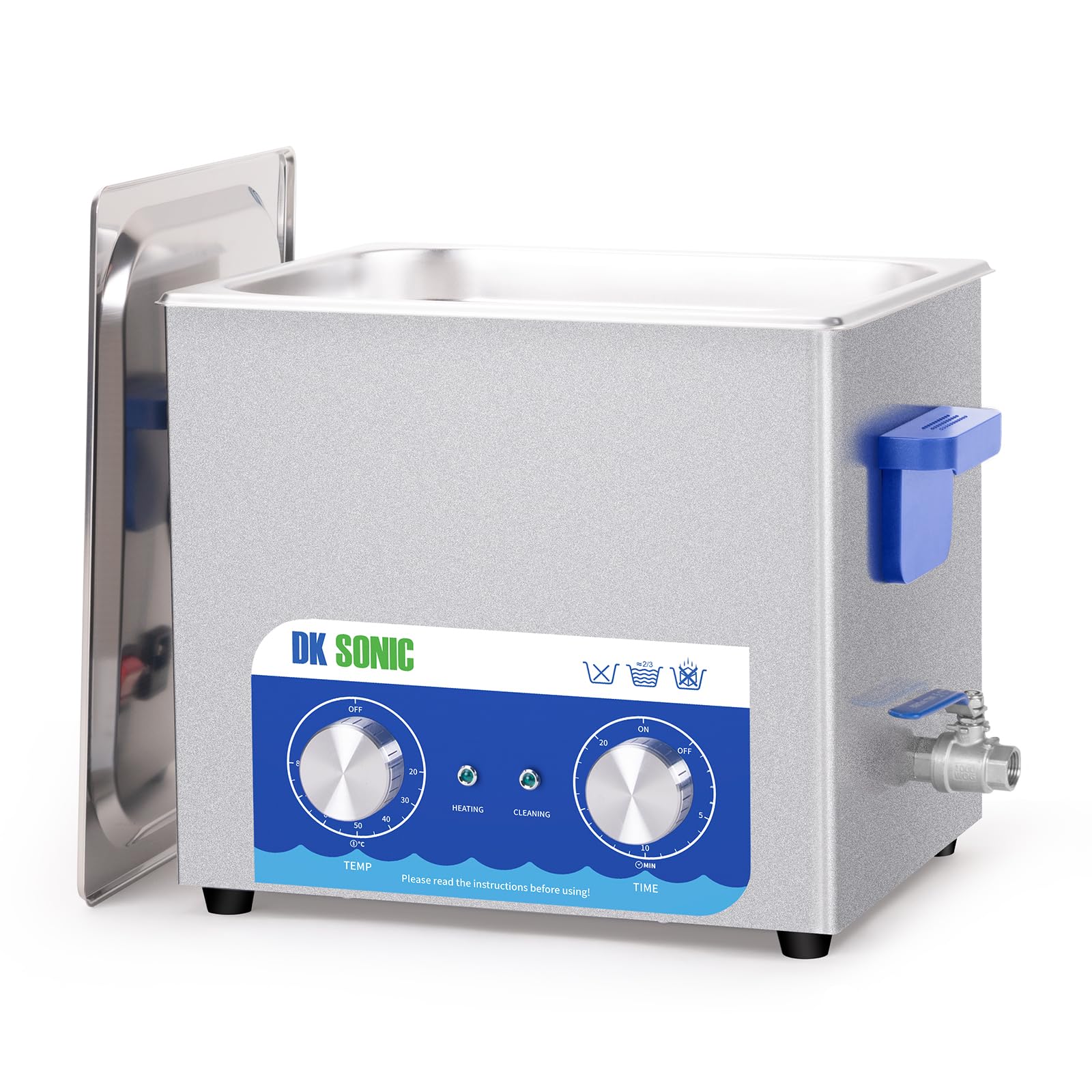 DK SONIC Ultrasonic Cleaner,10L 240W Sonic Cleaner with Heater ...