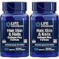 Amazon.com: Life Extension Hair, Skin & Nails Collagen Plus Formula ...