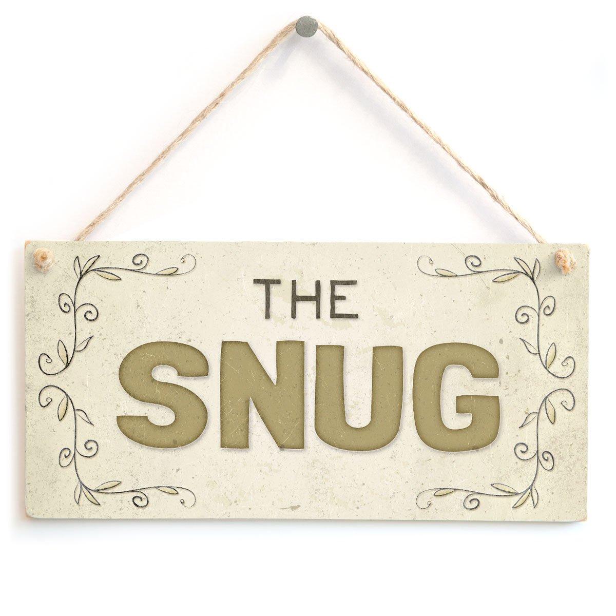 The Snug - Beautiful Home Accessory Gift Sign: Amazon.co.uk: Kitchen & Home