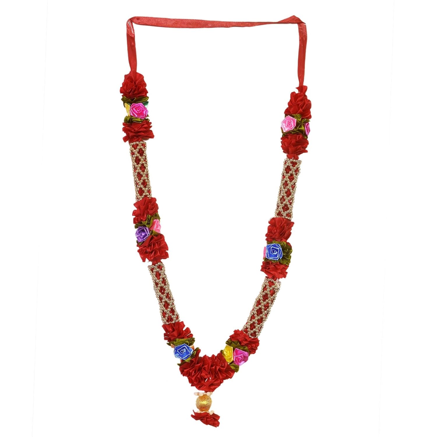 Buy Real Seed High Quality Festival Mala, Jai Mala, Photo Mala Garland ...