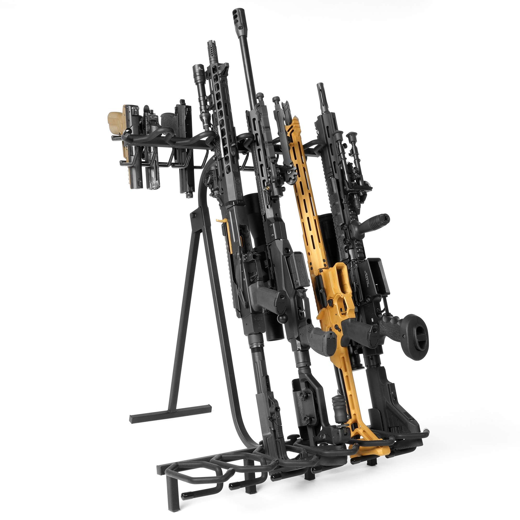 Savior Equipment Mobile Firearm Rack Tactical 6 Rifle Shotgun Free ...