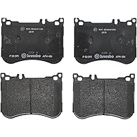 Amazon.com: Brembo P50095 Low-Met Front Disc Brake Pad Set MERCEDES ...