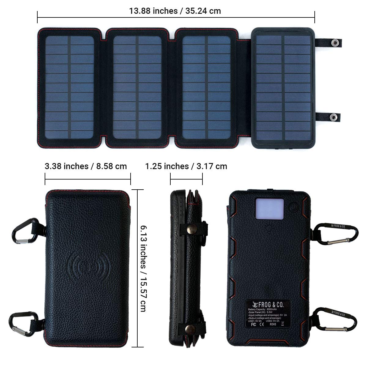 Mua Survival Frog QuadraPro Solar Charger Power Bank - 5.5W 4-Panel ...