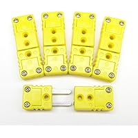 Amazon.com: Mini J-Type Thermocouple Wire Connector, Cable Connector, 5 ...