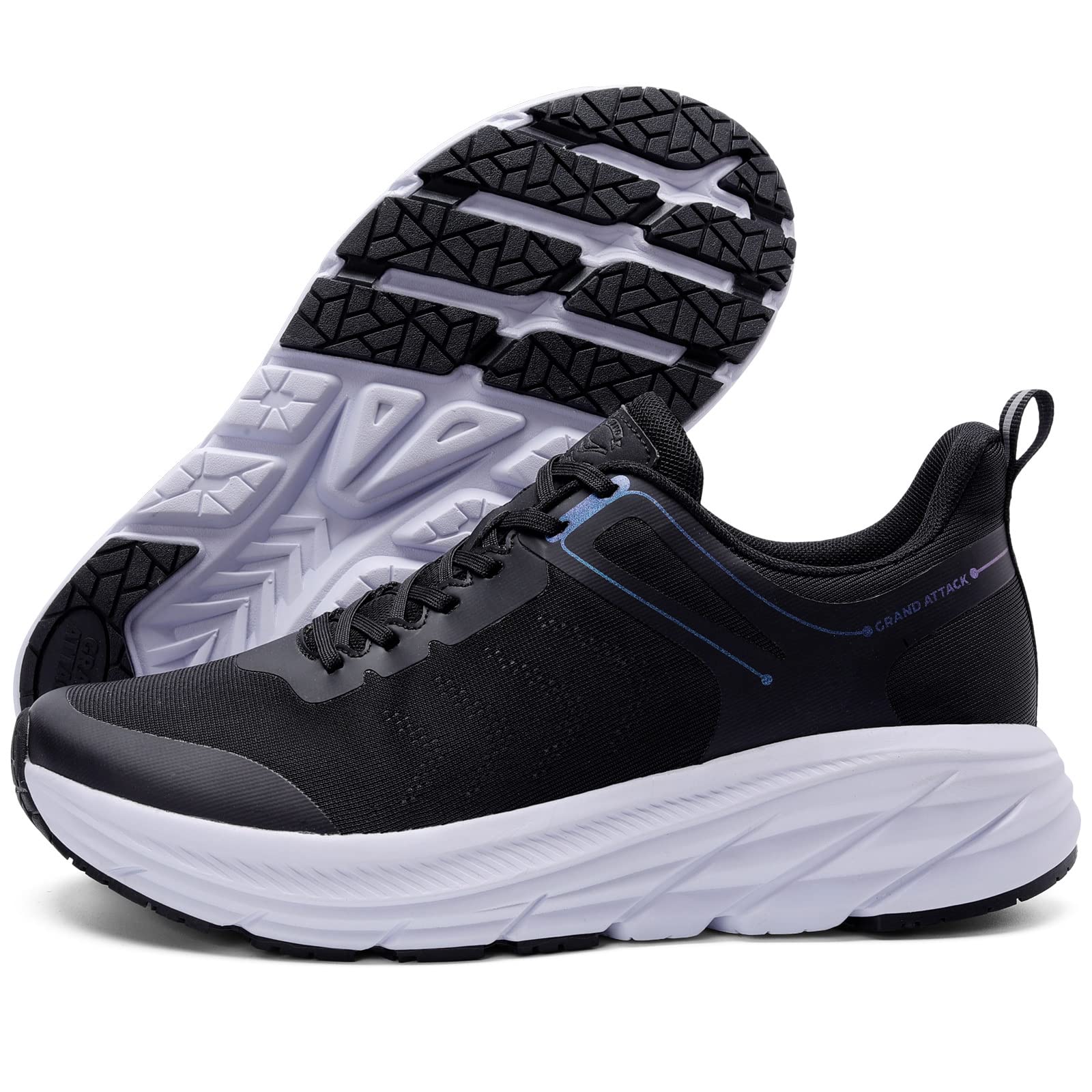 Grand Attack Road Running Shoes for Men with Superior Cushioned Comfort ...