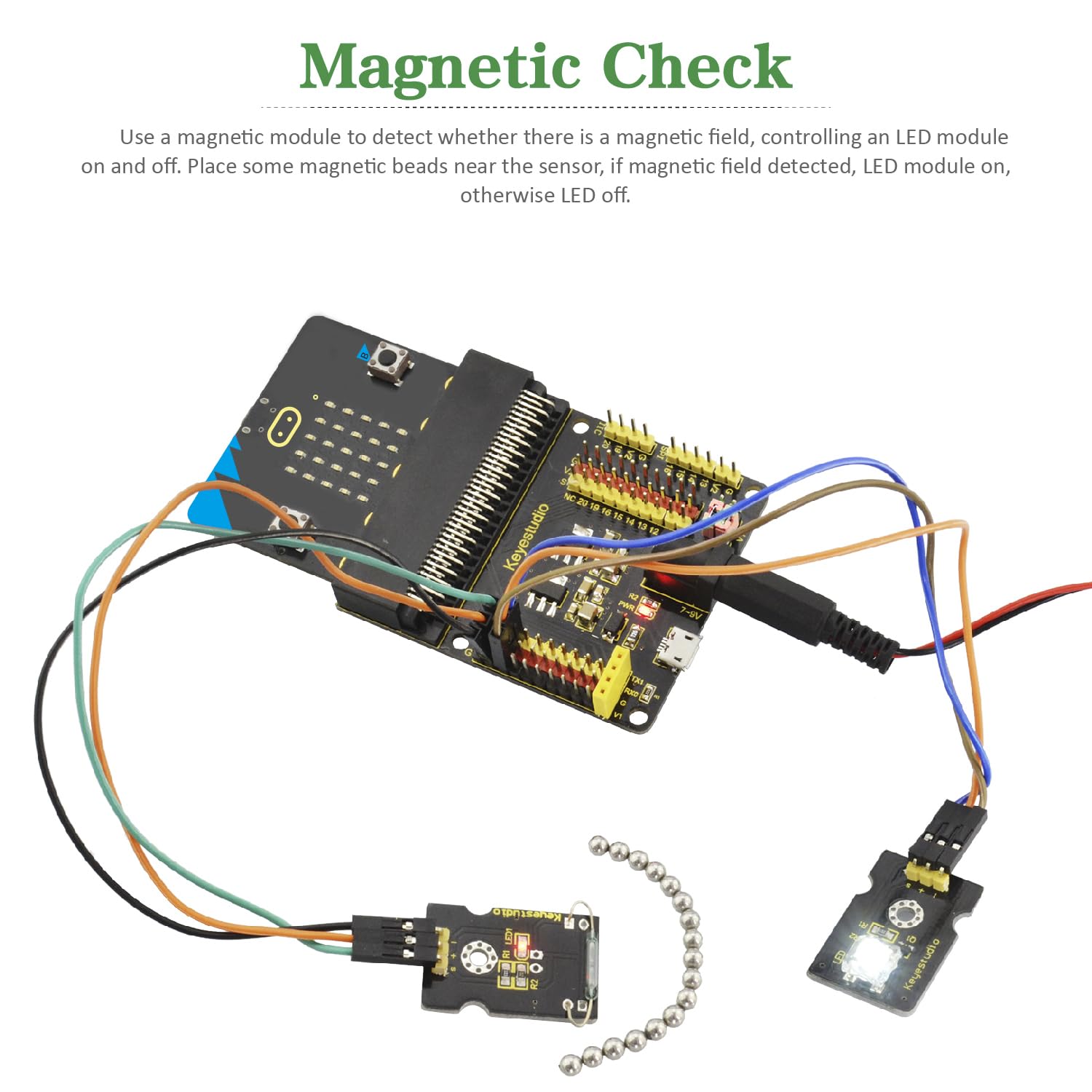 Mua KEYESTUDIO 45 Sensors Starter Kit for BBC Microbit V2.2 V2 V1.5 (Without Micro:bit), Sensor ...
