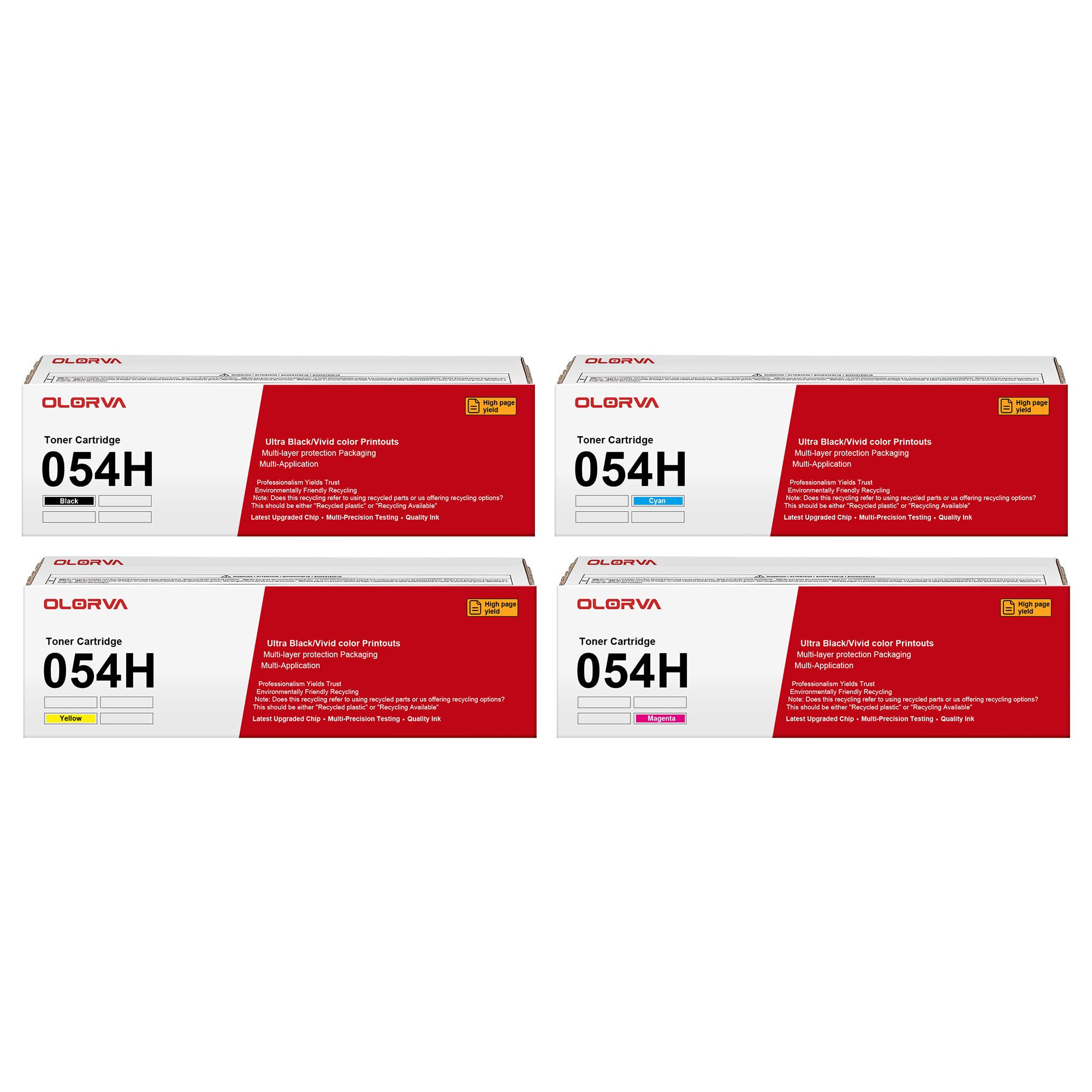 Mua 054H Toner Cartridge Set - Replacement for Canon 054 Toner ...