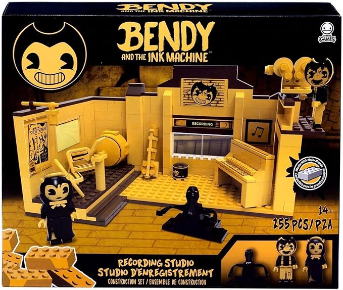 Basic Fun Bendy Recording Studio Scene Set: Amazon.co.uk: Toys & Games