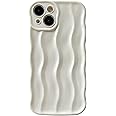 Amazon.com: Caseative for iPhone 11 Case,Water Ripple Pattern Curly Wave Frame Soft Compatible ...