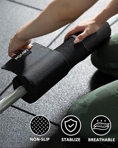 Bar Pad Barbell Squat Pad For Squats, Lunges And Hip Thrusts - Foam ...