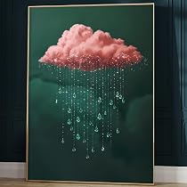 Diy Rain Cloud Wall Art Printable