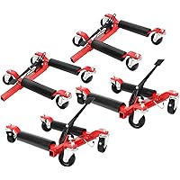 Amazon.com: Wheel Dolly Car Skates Mechanic Vehicle Positioning Tire ...