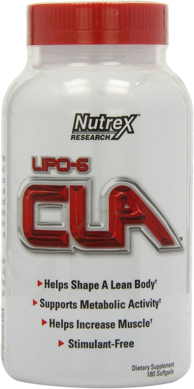 Nutrex Research Lipo-6 Cla Standard Capsules, 180-Count – BigaMart